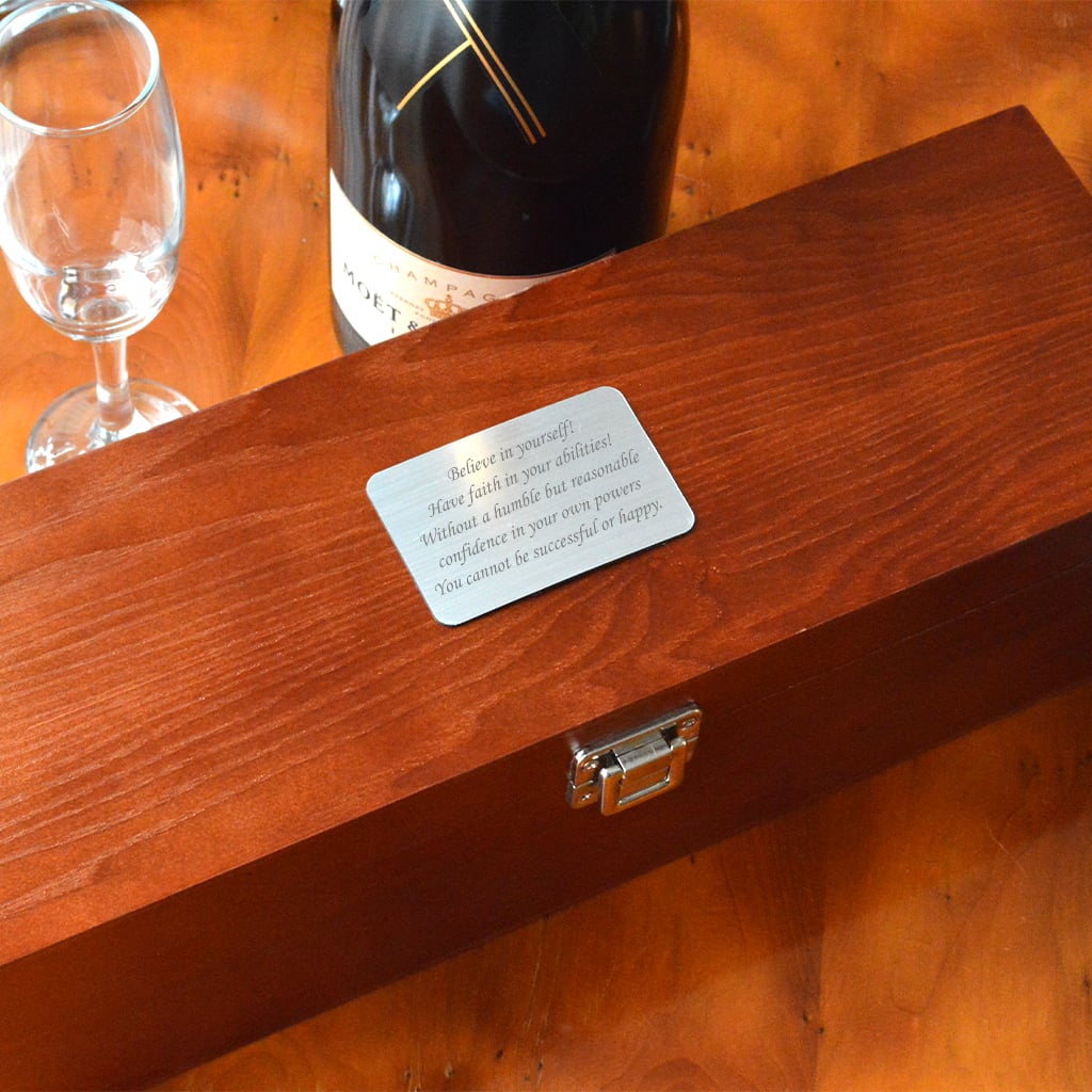"Personalised Champagne Magnum Veuve Clicquot Gift Box"