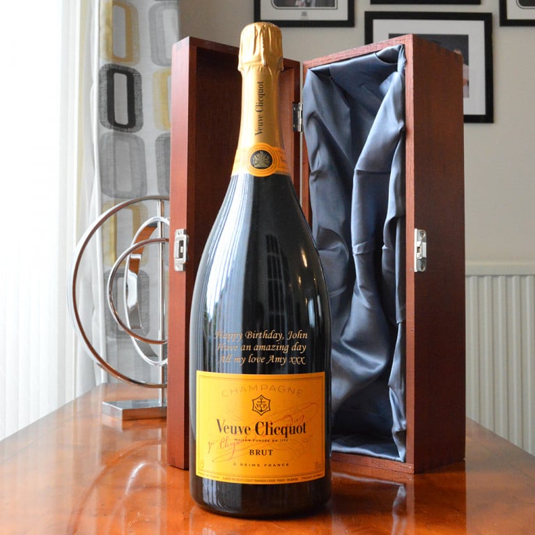 Personalised Magnum Champagne | Engraved Magnum Champagne Gifts
