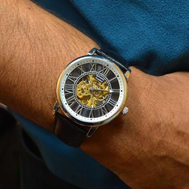 Roman Numeral Personalised Wrist Watch - GiftsOnline4U