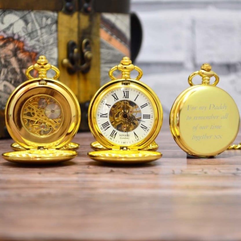 Designer Effect Square Wrist Watch in Gold Finish | GiftsOnline4U