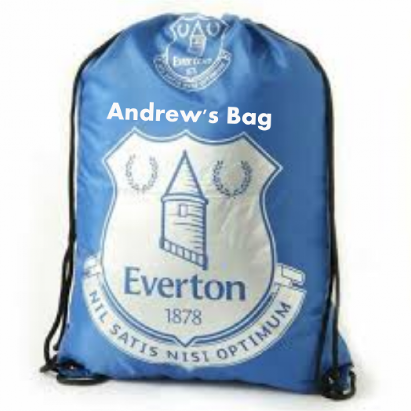 Personalised Everton Gym Bag - GiftsOnline4U