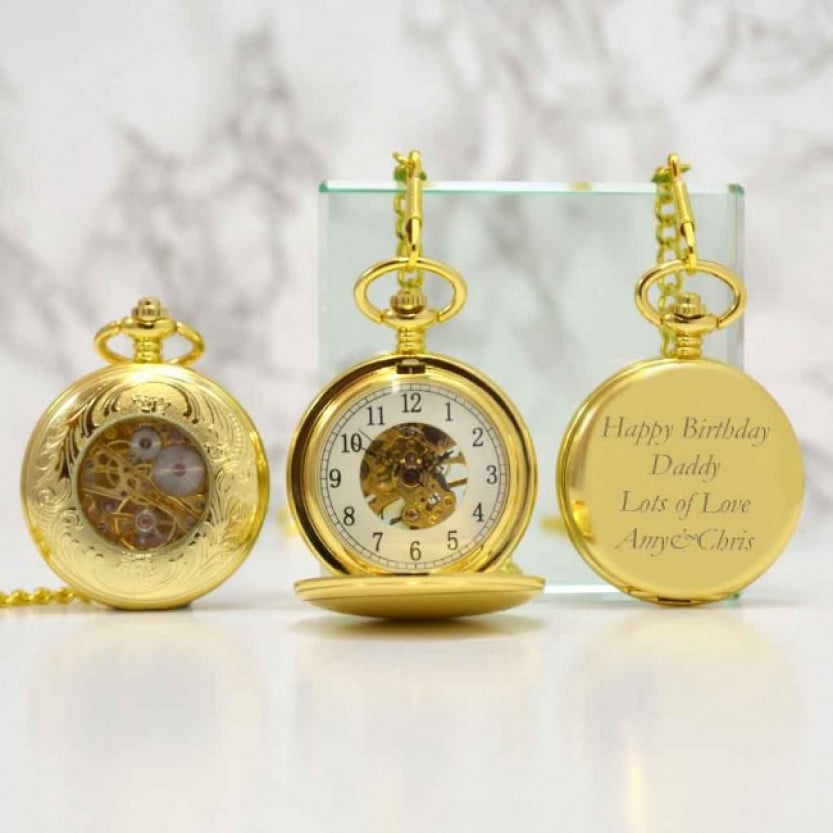 Designer Effect Square Wrist Watch in Gold Finish | GiftsOnline4U