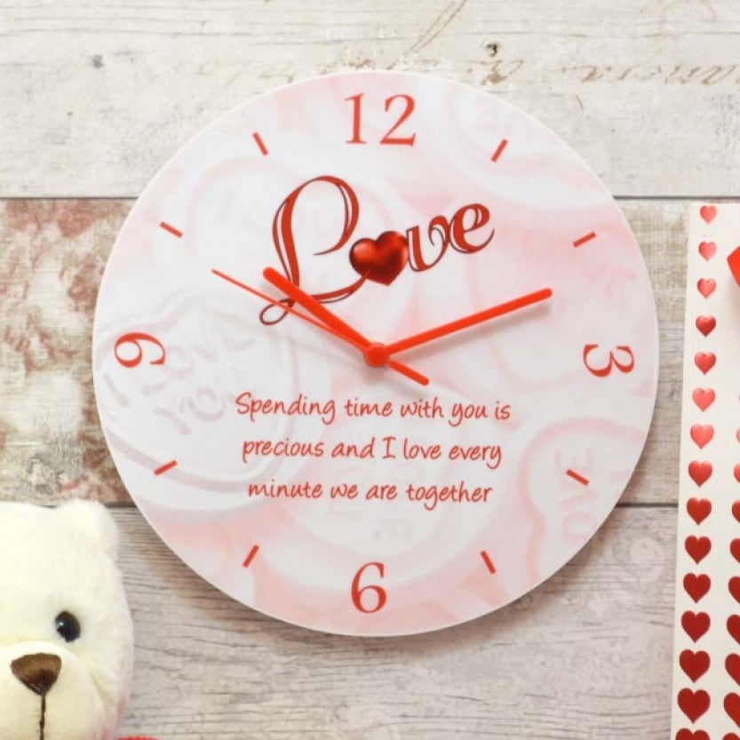 Personalised Love Clock Design