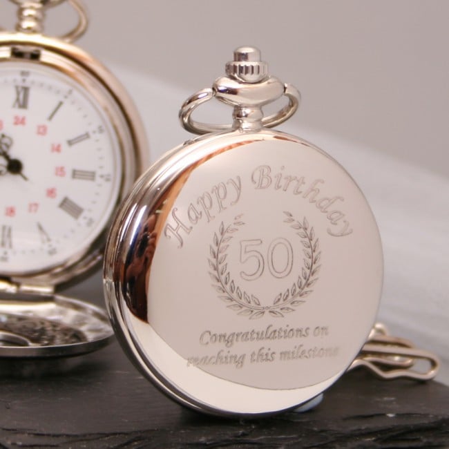 Personalised Gemini Galaxy Pocket Watch - GiftsOnline4U