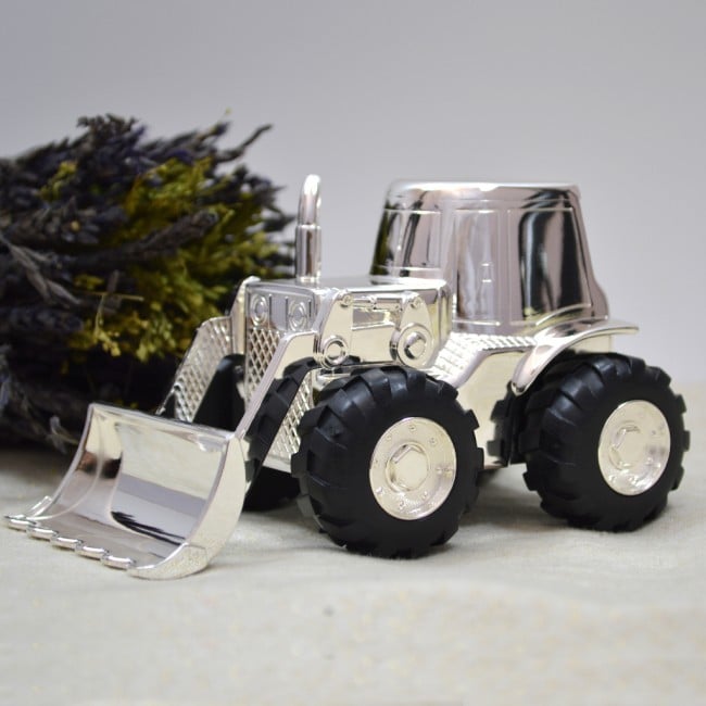 Shop Personalised Tractor Money Box | GiftsOnline4U