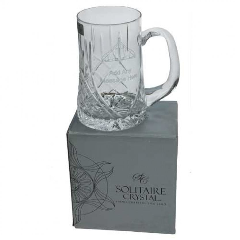 Vulcan Engraved Crystal Tankard in Gift Box - GiftsOnline4U