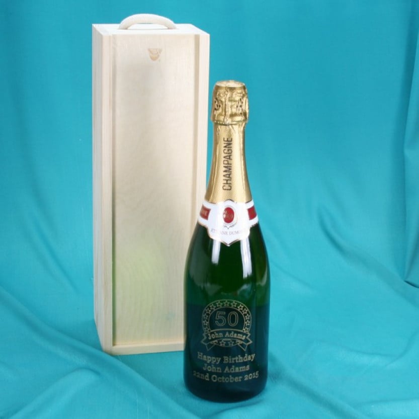 Engraved Champagne Magnum Gift With Exclusive Design - GiftsOnline4U