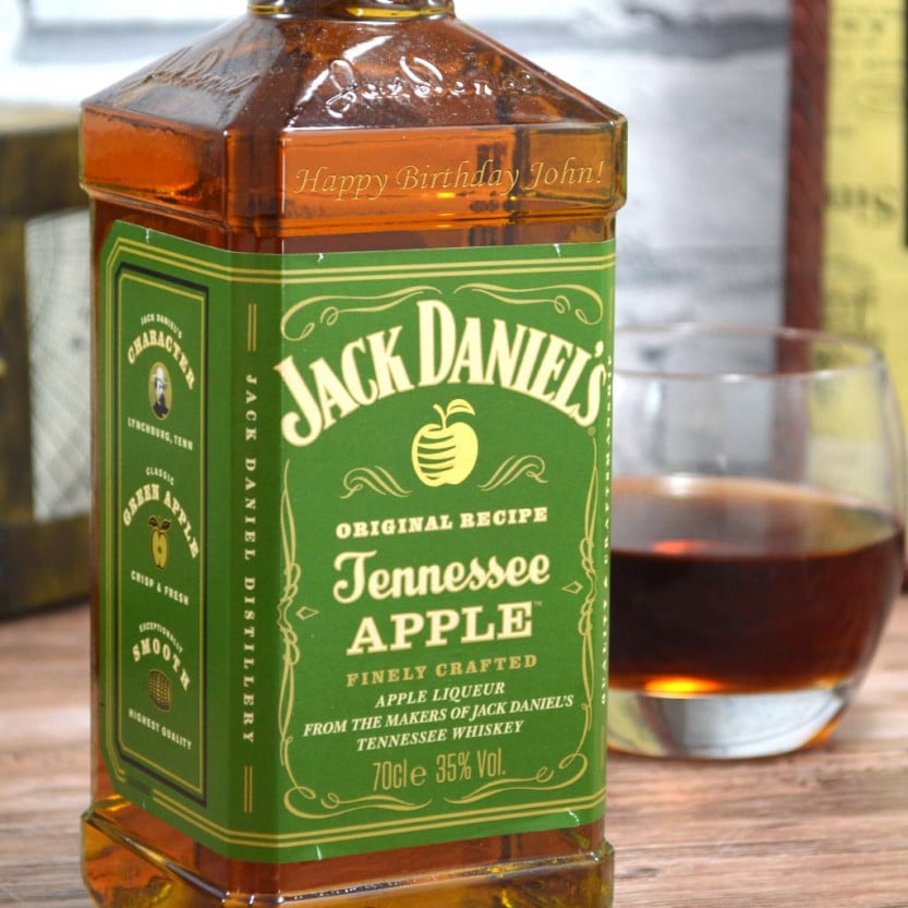 Tennessee Apple Engraved Jack Daniels Gift - GiftsOnline4U