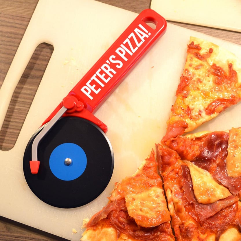 Personalised Record Pizza Cutter - GiftsOnline4U