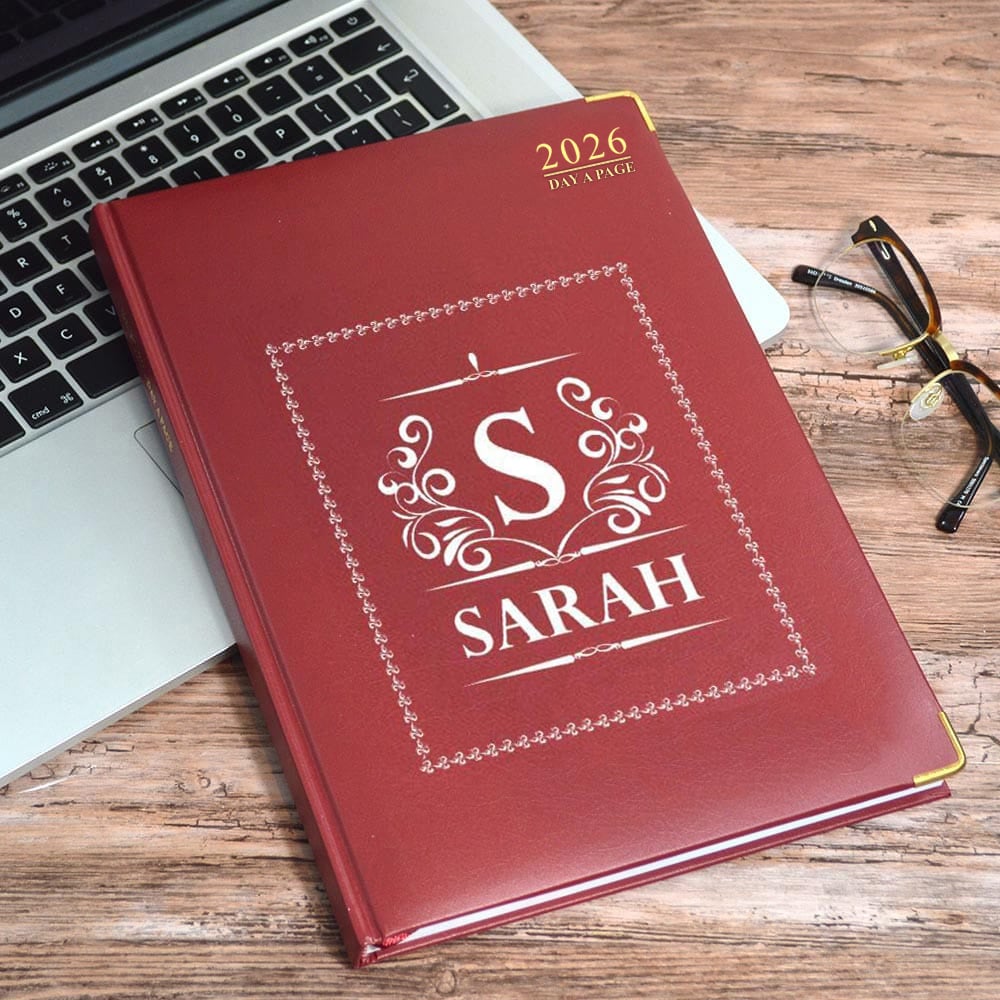 Personalised Diaries 2026 A4 & A5 Custom Planners UK