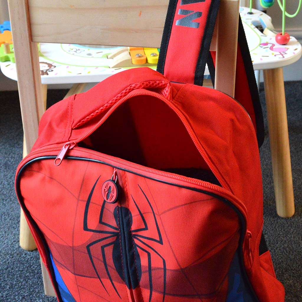 Personalised Spider-Man Backpack Suit Design - GiftsOnline4U
