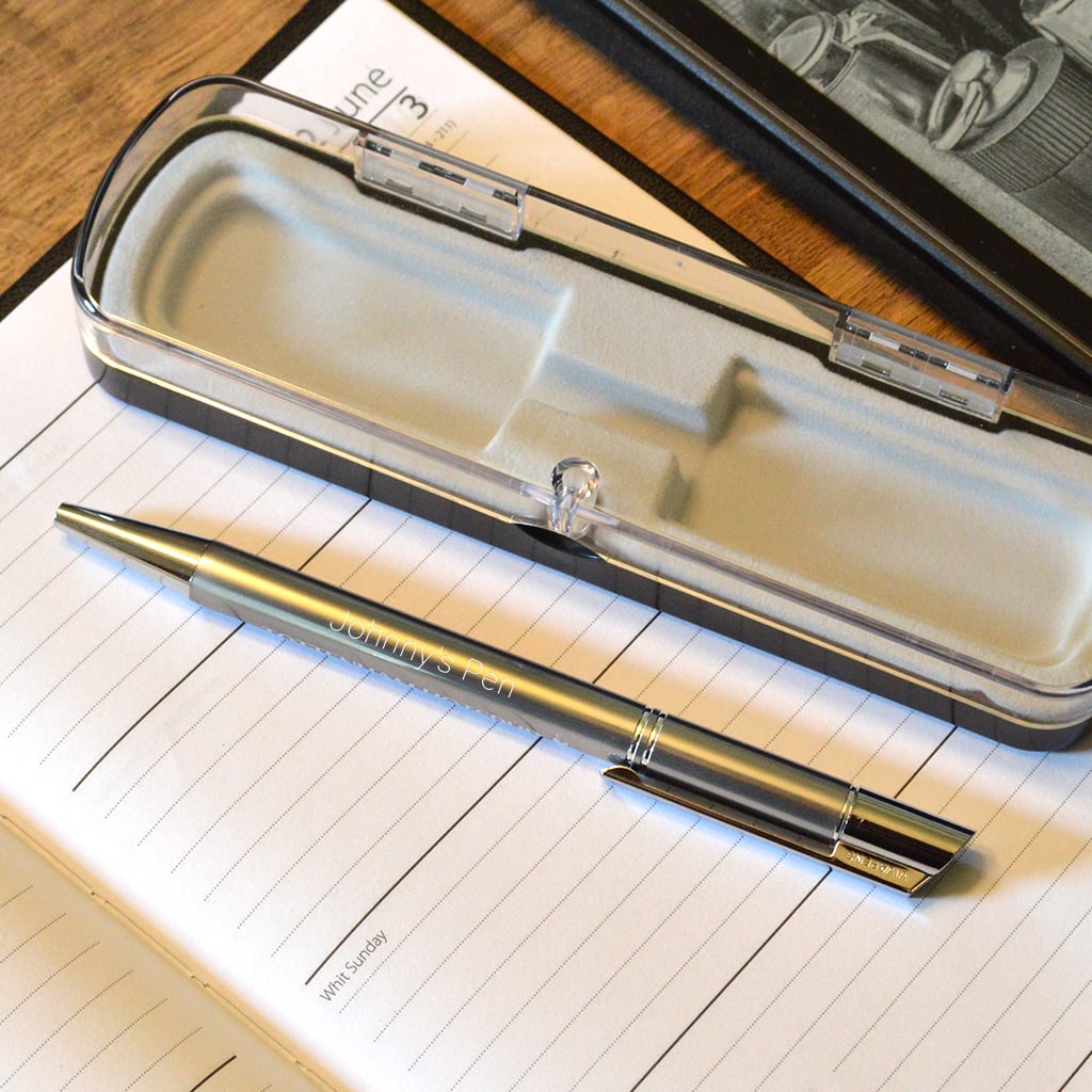 Personalised Tottenham Pen Silver - GiftsOnline4U