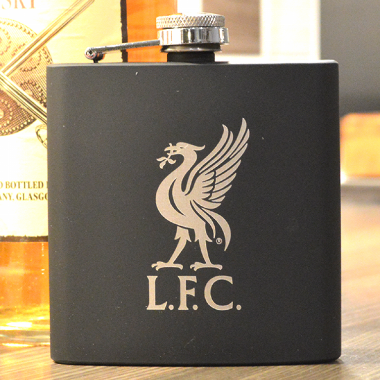 Personalised Liverpool FC Hip Flask - GiftsOnline4U