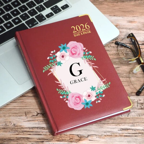 Personalised Diaries 2026 A4 & A5 Custom Planners UK