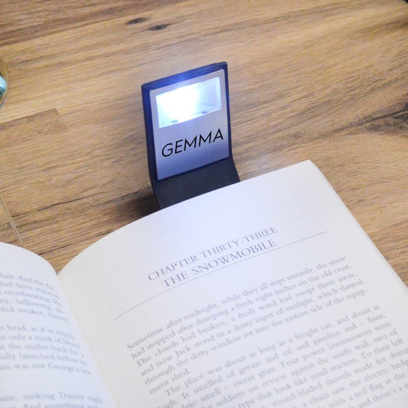 Personalised Reading Light Bookmark - GiftsOnline4U