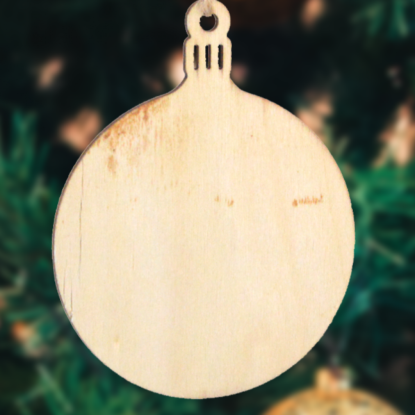 Personalised Christmas Bauble Message Design - GiftsOnline4U