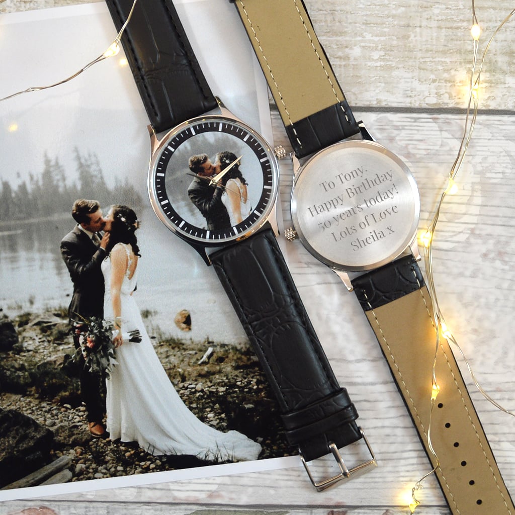 Personalised Gemini Star Design Wrist Watch