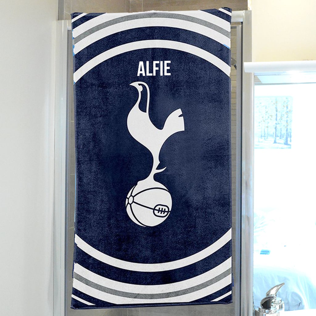 Personalised Tottenham Beach Towel - GiftsOnline4U