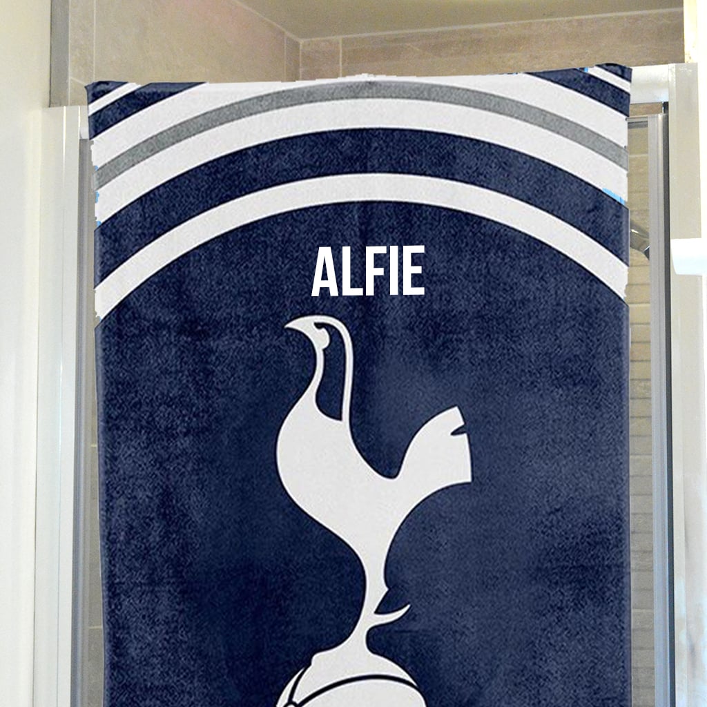 Personalised Tottenham Beach Towel - GiftsOnline4U