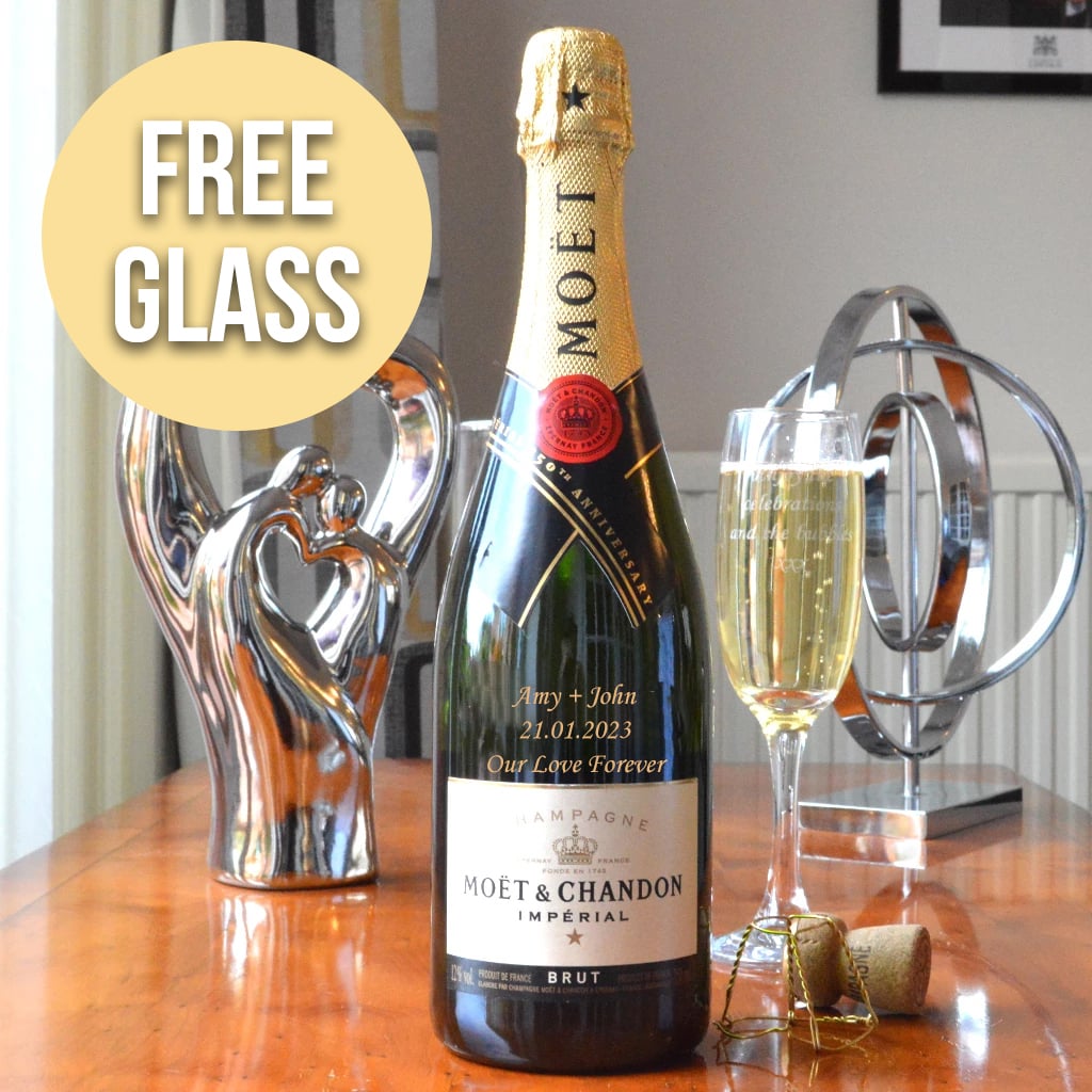 Personalised Moet - Luxury Champagne Gifts Online