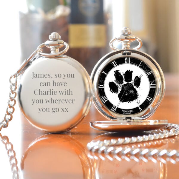 Personalised Pet Photo Pocket Watch - GiftsOnline4U