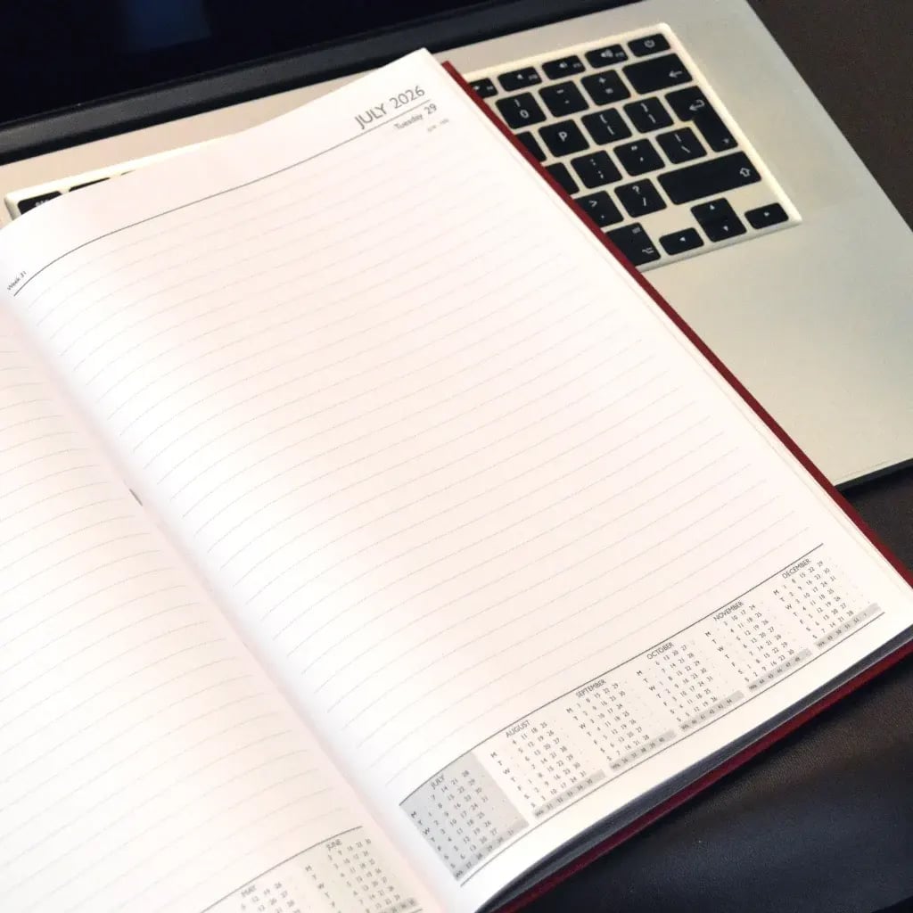 Personalised Diaries 2026 A4 & A5 Custom Planners UK