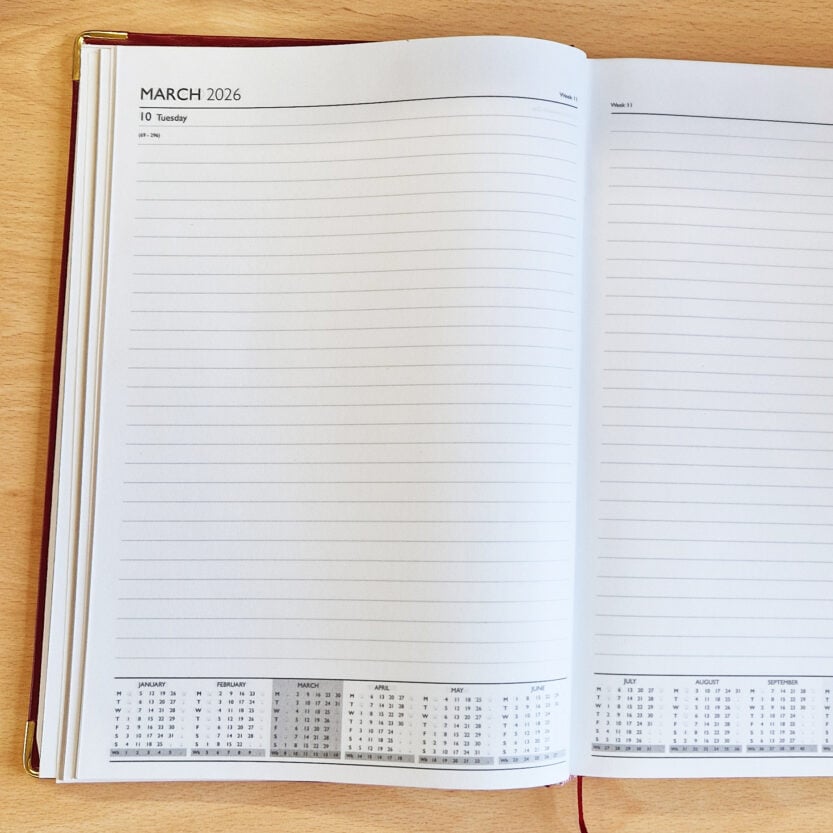 Personalised 2026 Diary With Your Logo - GiftsOnline4U