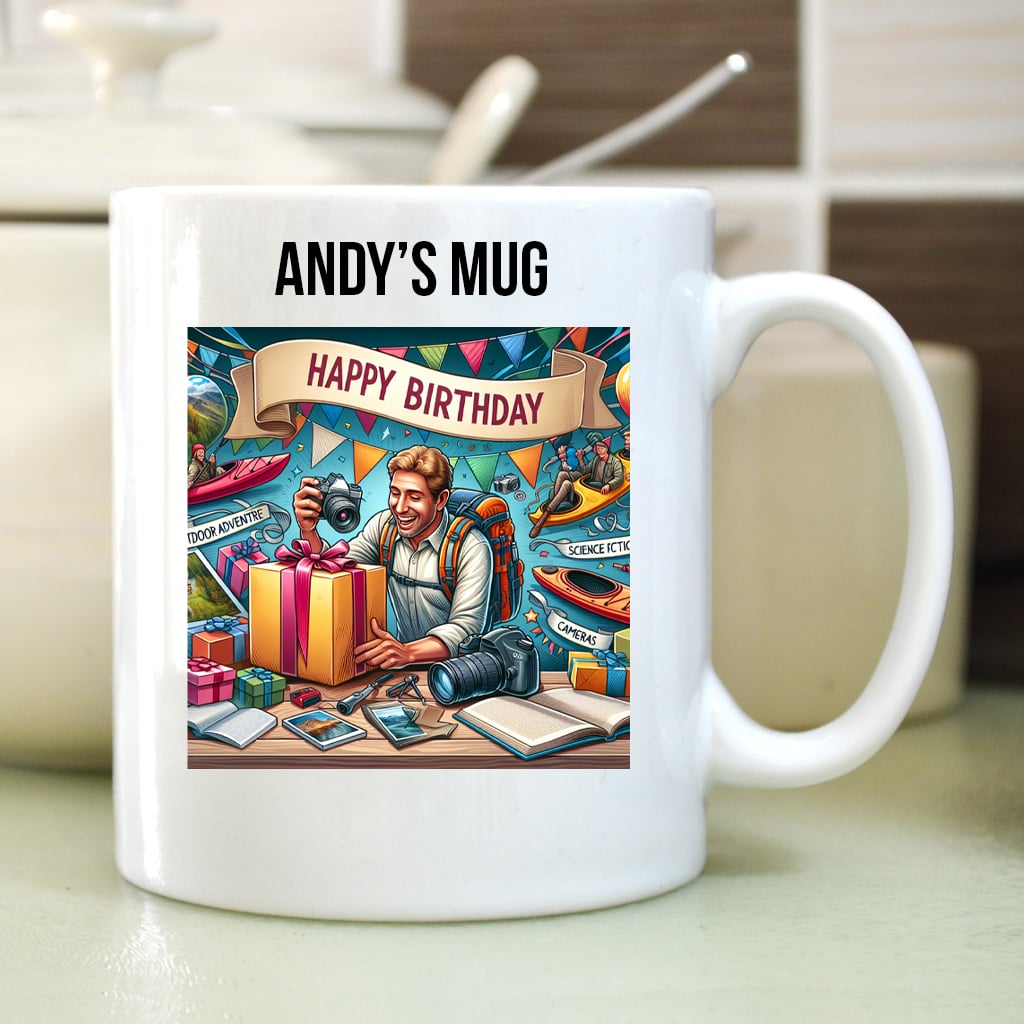 Personalised Mug with Generated Image - GiftsOnline4U